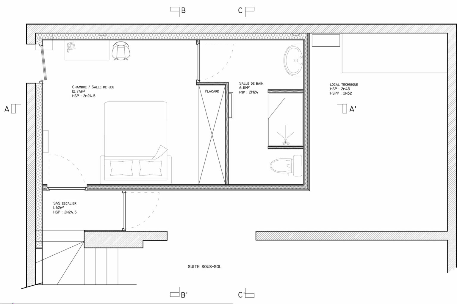 Aménagement d’un sous-sol : agencer une pièce multifonctions